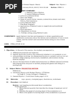 Grade 8 Science 1st Quarter DLP | PDF | Force | Mass