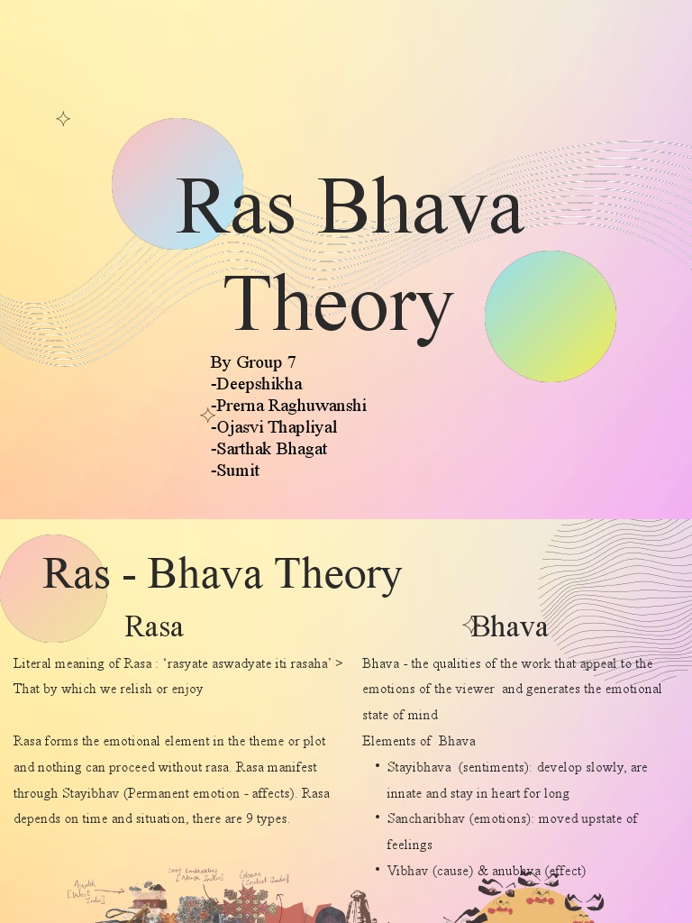 Group 7 - Ras Bhava Theory | PDF