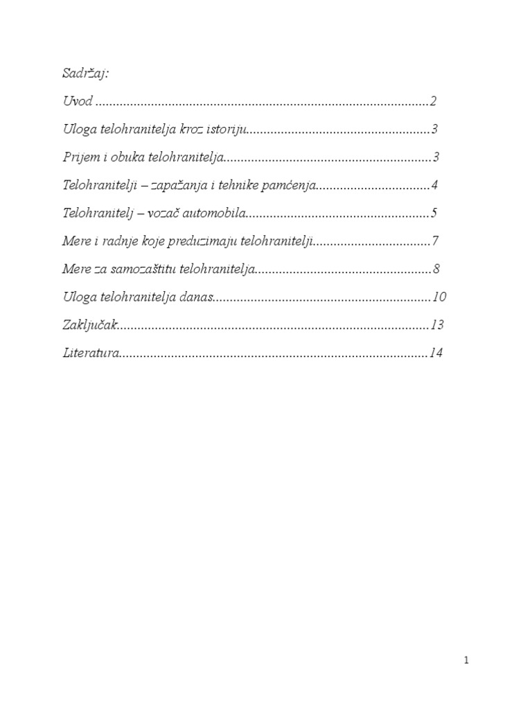 Toaz - Info Fizicko Obezbjedjivanje PR | PDF