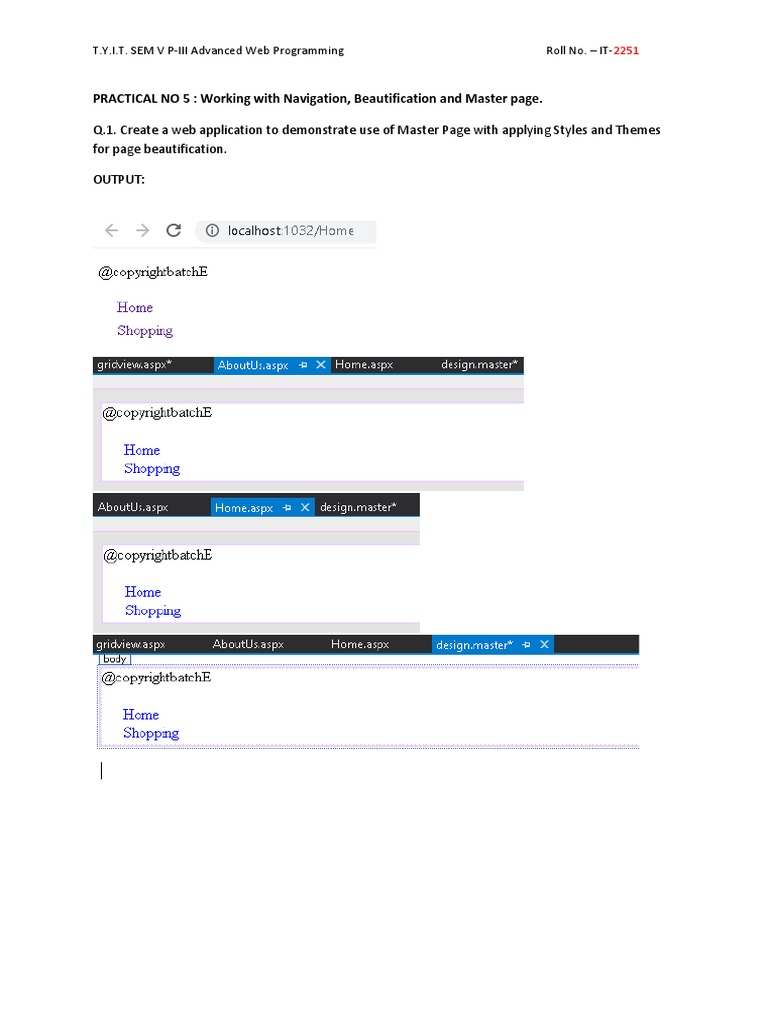 AWP Practical 5 | PDF