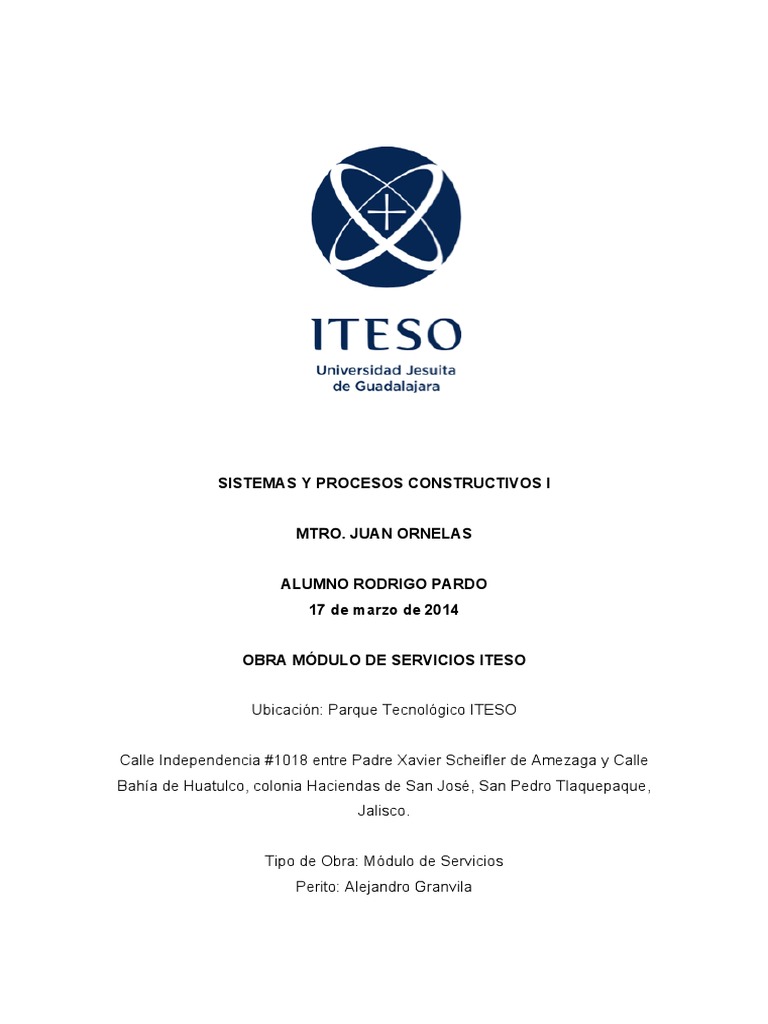 Sistemas y Procesos Constructivos I | PDF | Hormigón | Albañilería