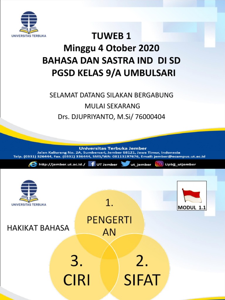 TUWEB 1 Basasin | PDF | Seni & Disiplin Bahasa | Kajian Bahasa Asing