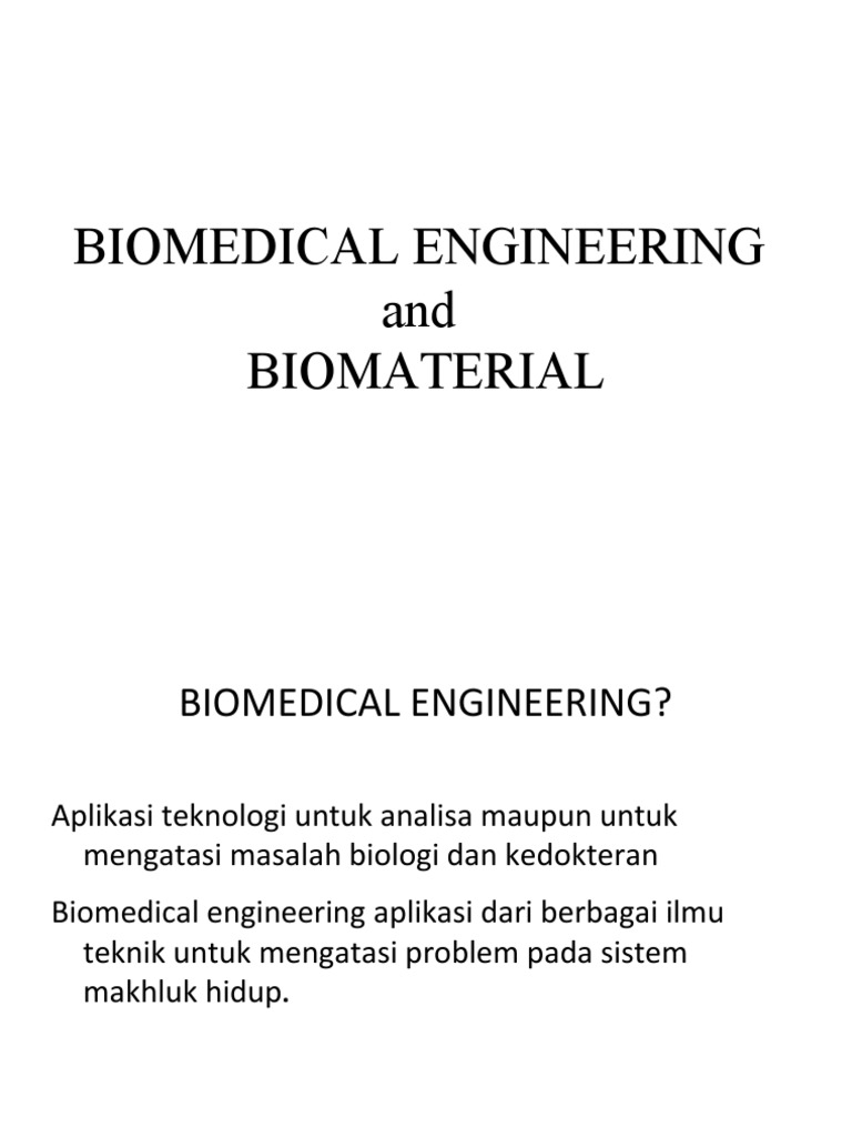 Biomedical Engineering-13 | PDF | Biomedical Engineering | Engineering