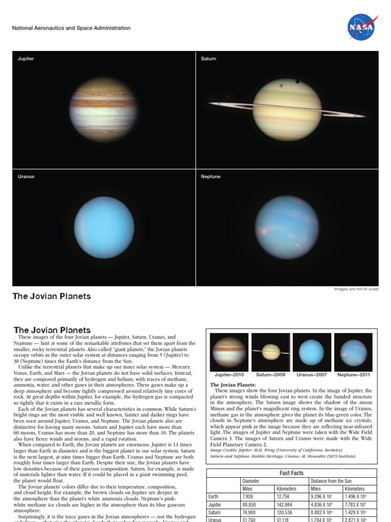 Exploring the Jovian Planets | PDF | Planets | Neptune