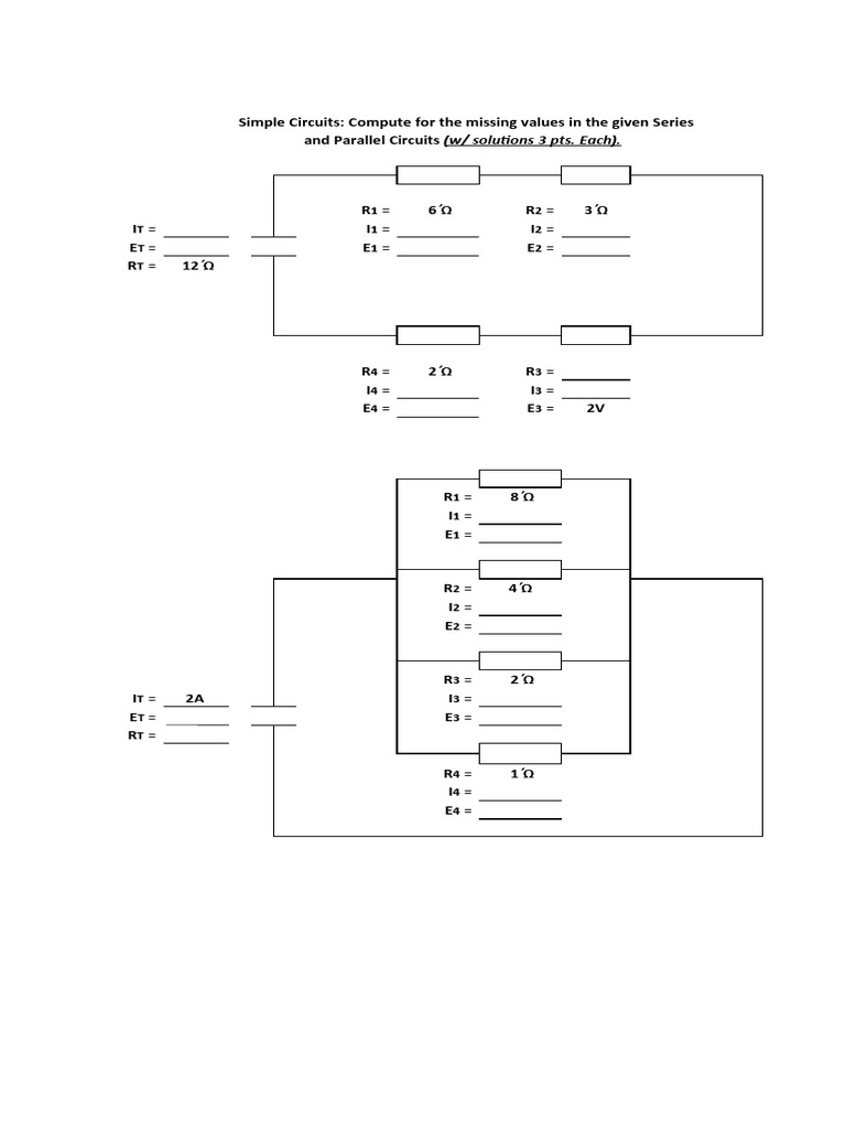 Quiz No. 1 Electricity | PDF