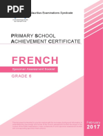 French Book Class 7 | PDF