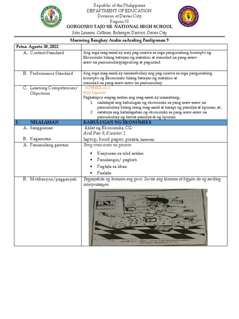 Ap9-Lesson Plan | PDF