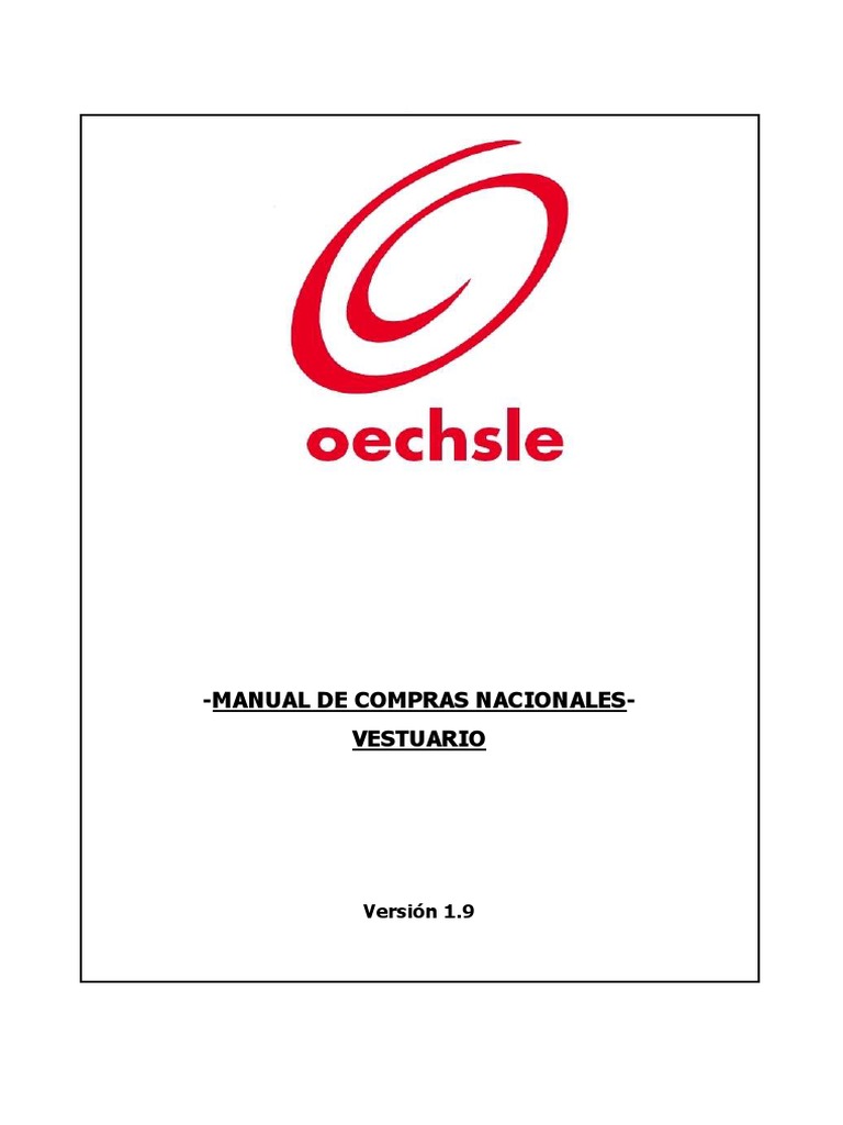 Manual CD Oechsle | PDF | Microsoft Excel | Factura