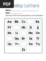 Bilang 1 10 Worksheet | PDF