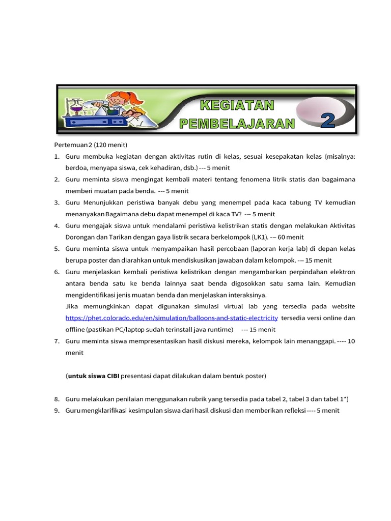 Detail Pertemuan - Interaksi Antara Muatan Listrik | PDF