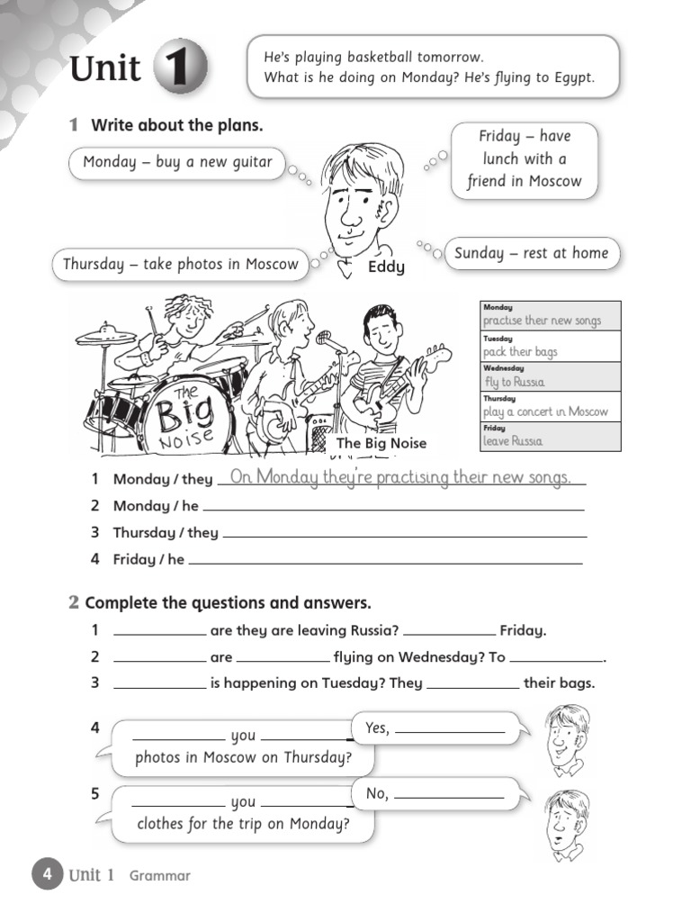 English World Grammar Prac Unit 1 Level 6 | PDF | Noun | Language Mechanics