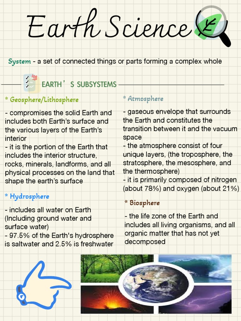 Earth's Systems | PDF