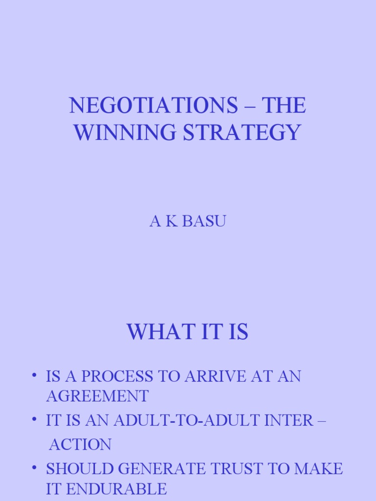 NEGOTIA | PDF | Negotiation | Empathy