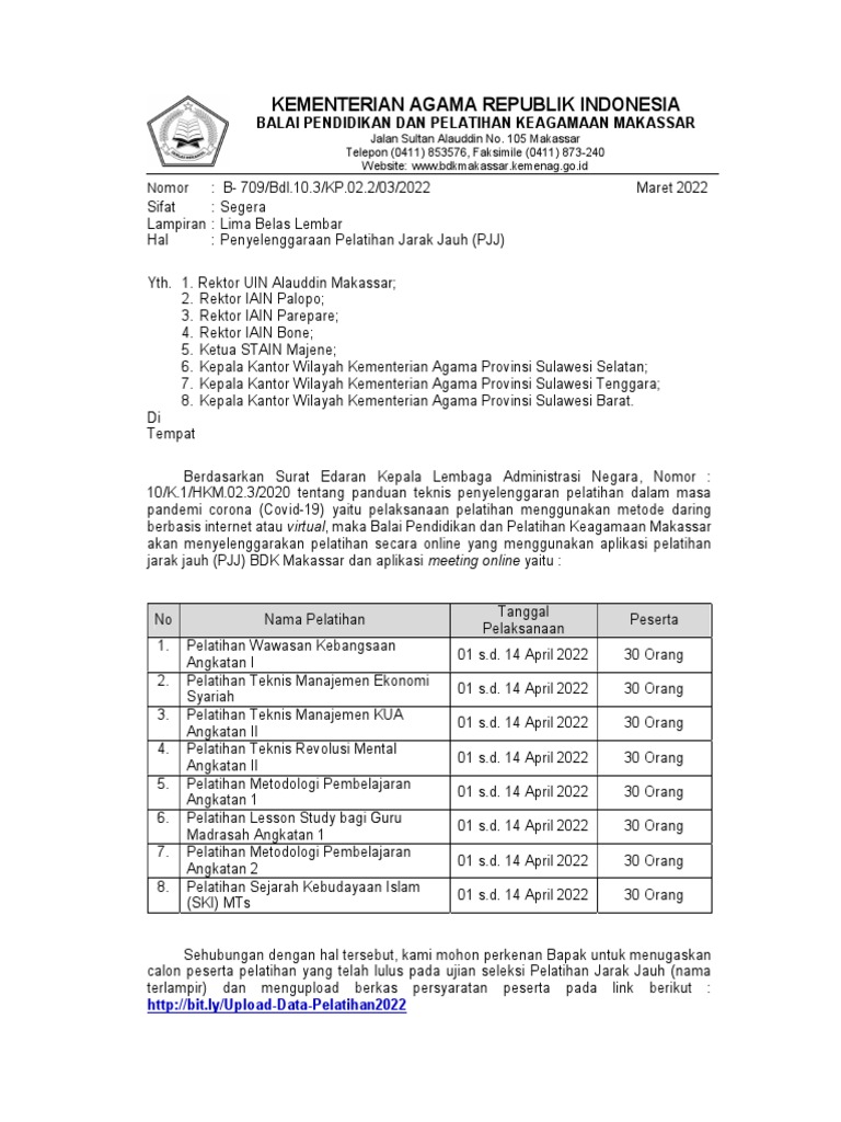 EDARAN PJJ April-2022 | PDF