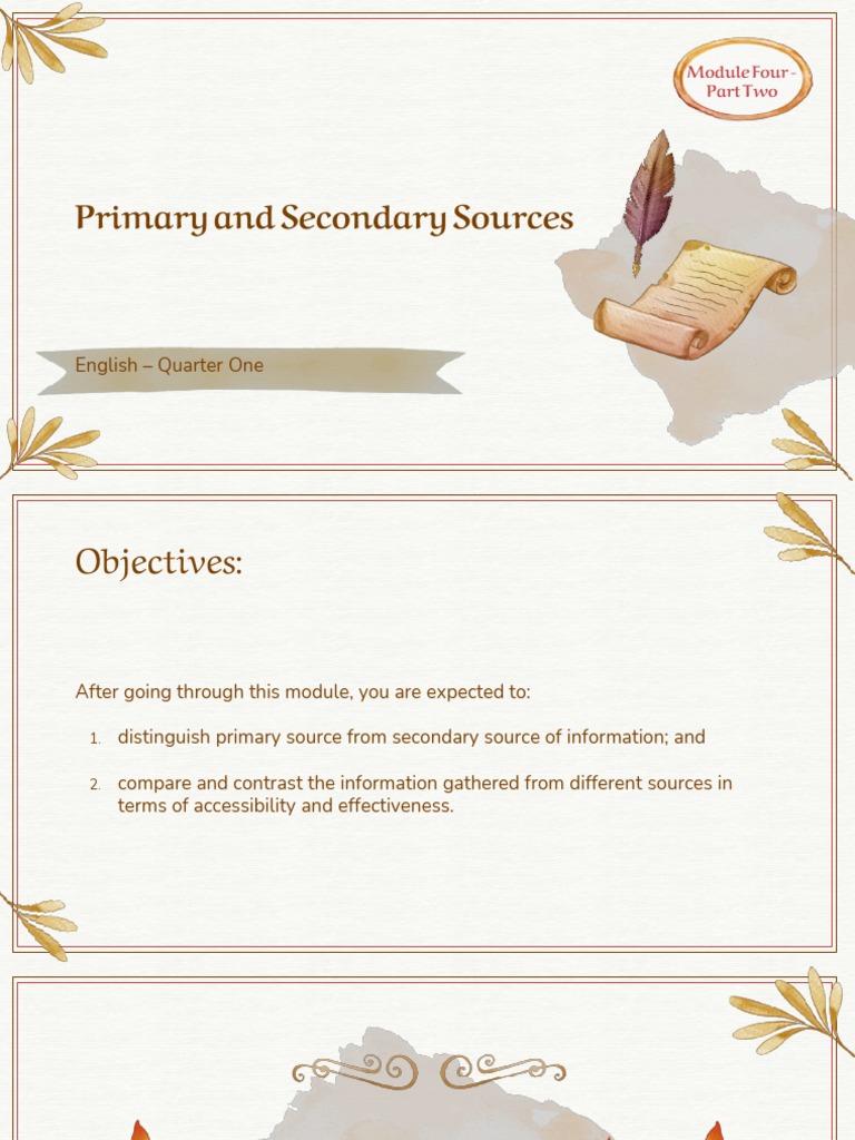 Module Four Part Two | PDF | Primary Sources | Communication