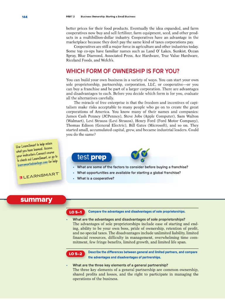 Chapter 5 Summary | PDF