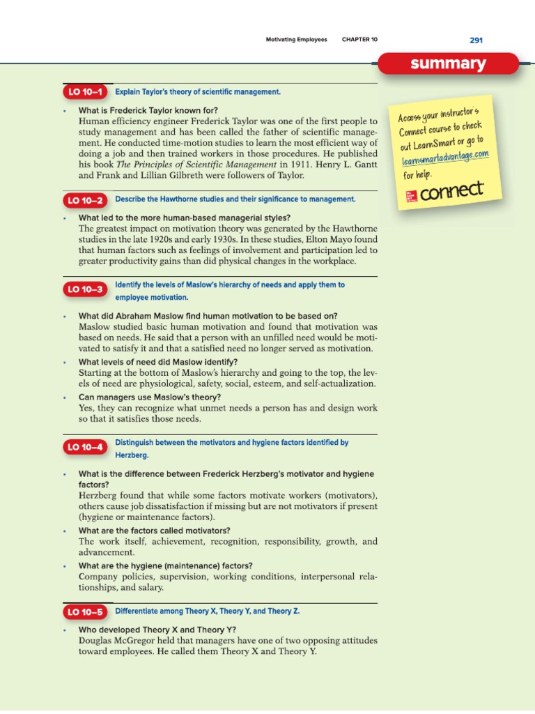 Chapter 10 Summary | PDF