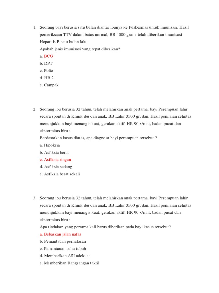 Soal Patologi | PDF | Kesehatan Holistik