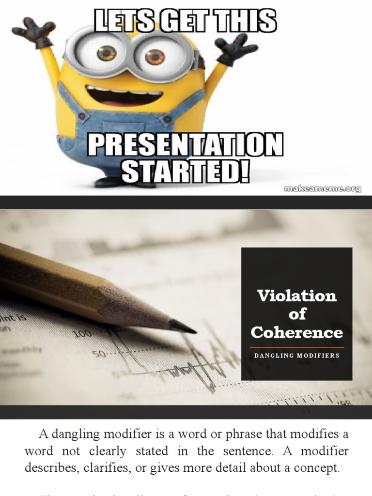 Violation of Coherence | PDF | Syntax | Linguistic Morphology