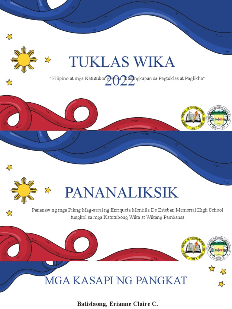 Tuklas Wika 2022 - Presentation | PDF