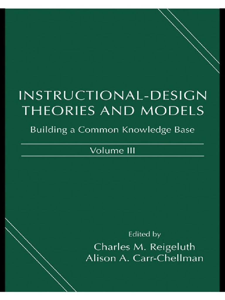 Instructional-Design Theories and Models | PDF | Instructional Design | Cognitive Psychology