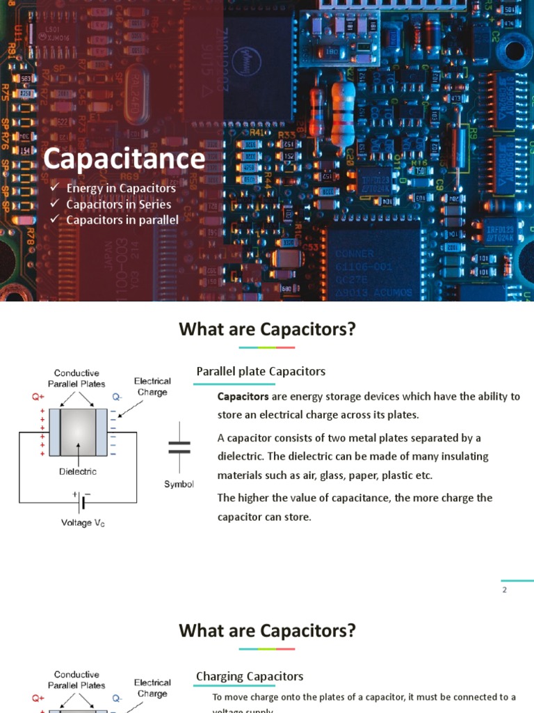 Capacitance | PDF | Capacitor | Capacitance