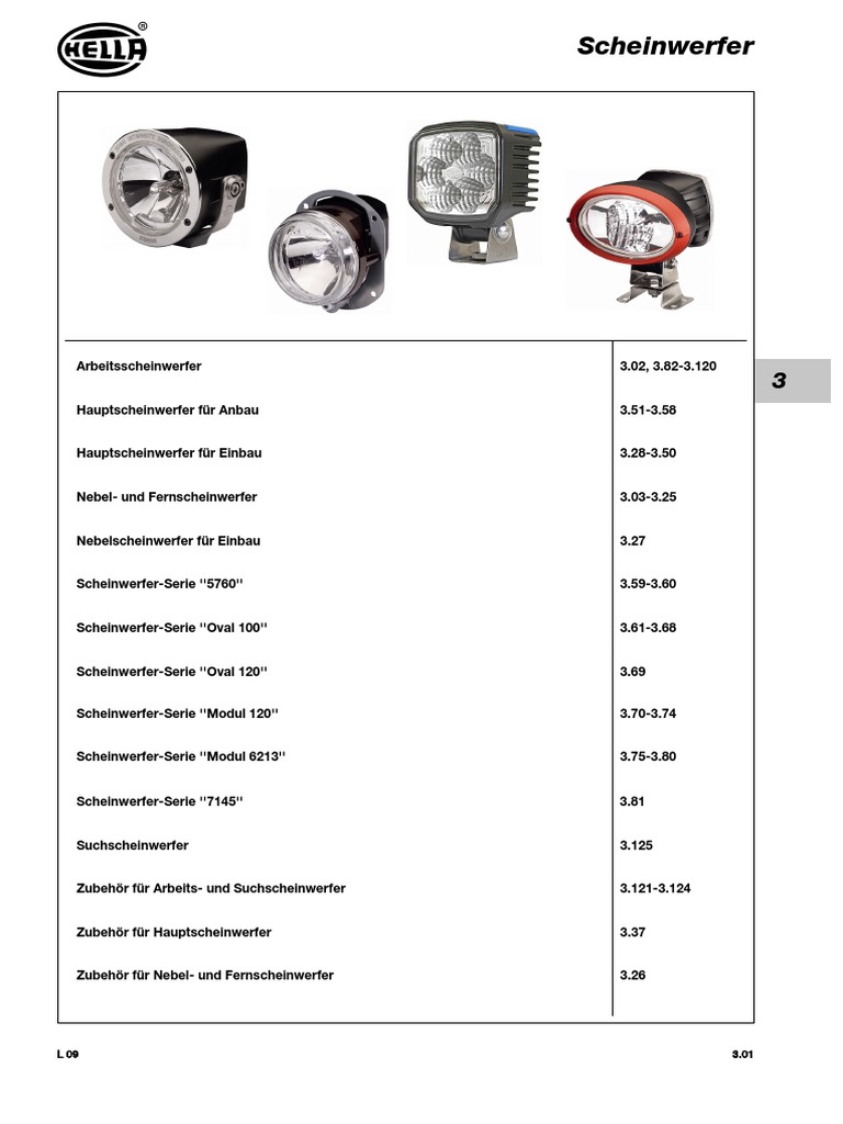 Katalog General Hella | PDF