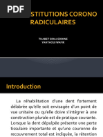 Couronne Richmond à Tenon Radiculaire | PDF