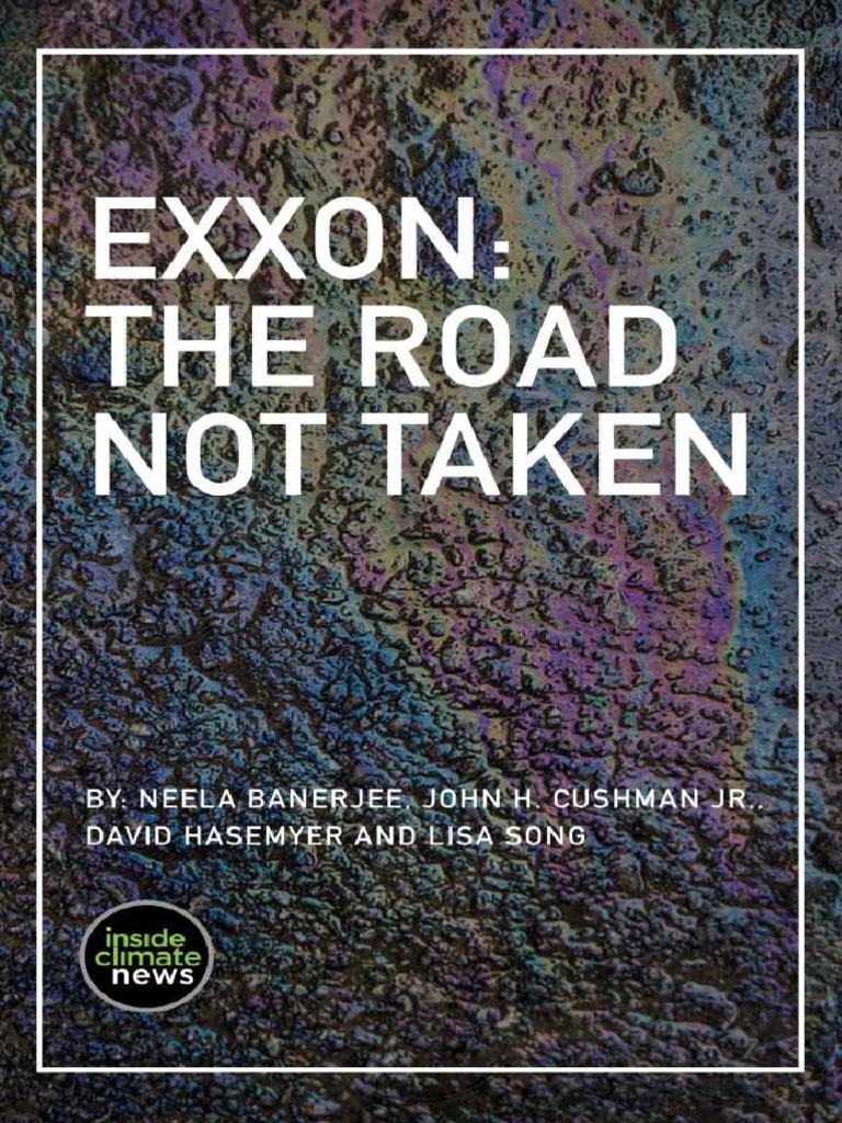 EXXON The Road Not Taken | PDF | Social Science | Science & Mathematics