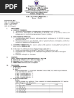 Lesson Plan - Solve Routine | PDF | Pedagogy | Communication