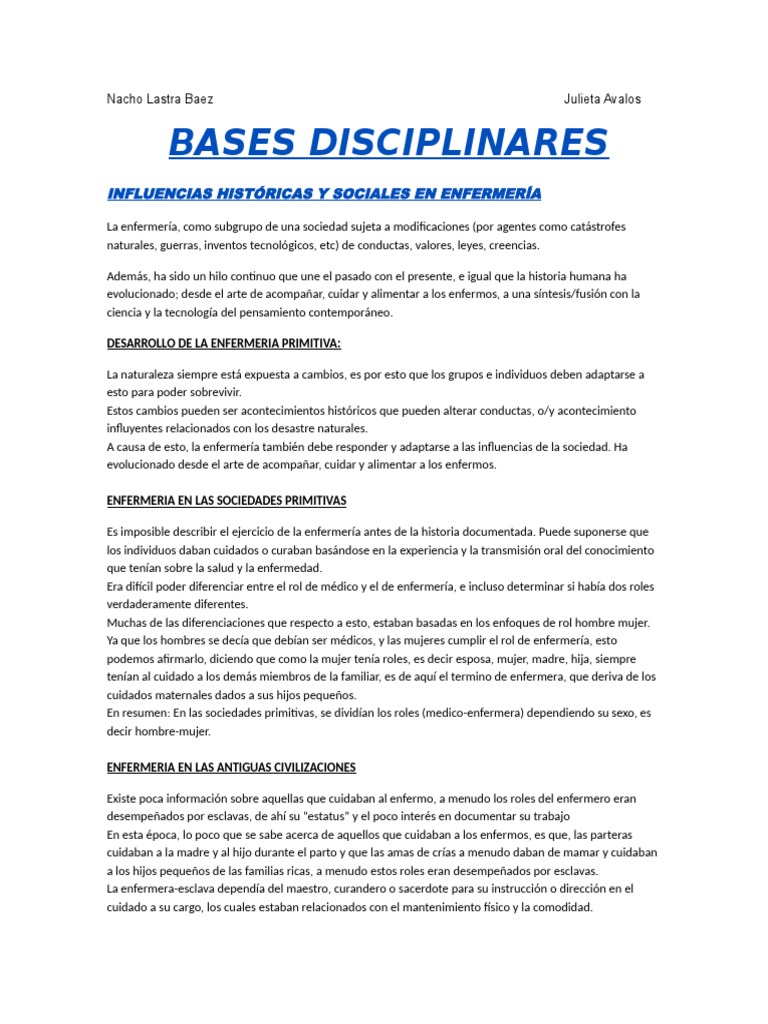 BASES JUP - RTF.PDF Versión 1 | PDF | Enfermería | Medicina