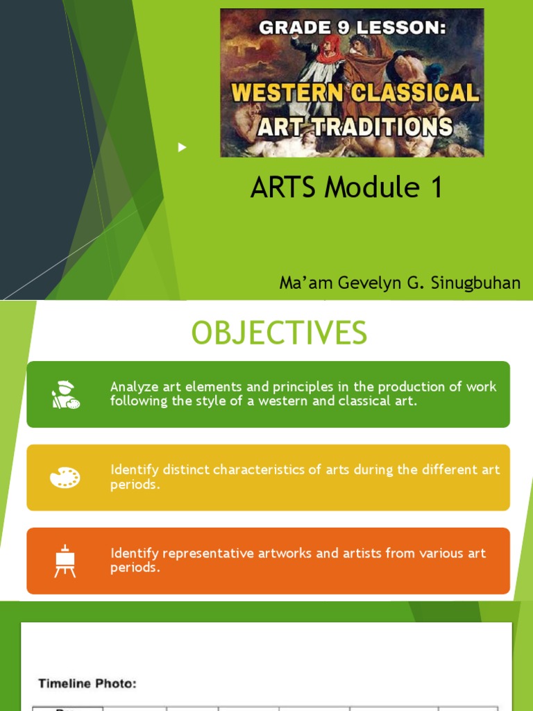 Arts 9 Module 1 Western Classical Art Traditions | PDF | Sculpture ...