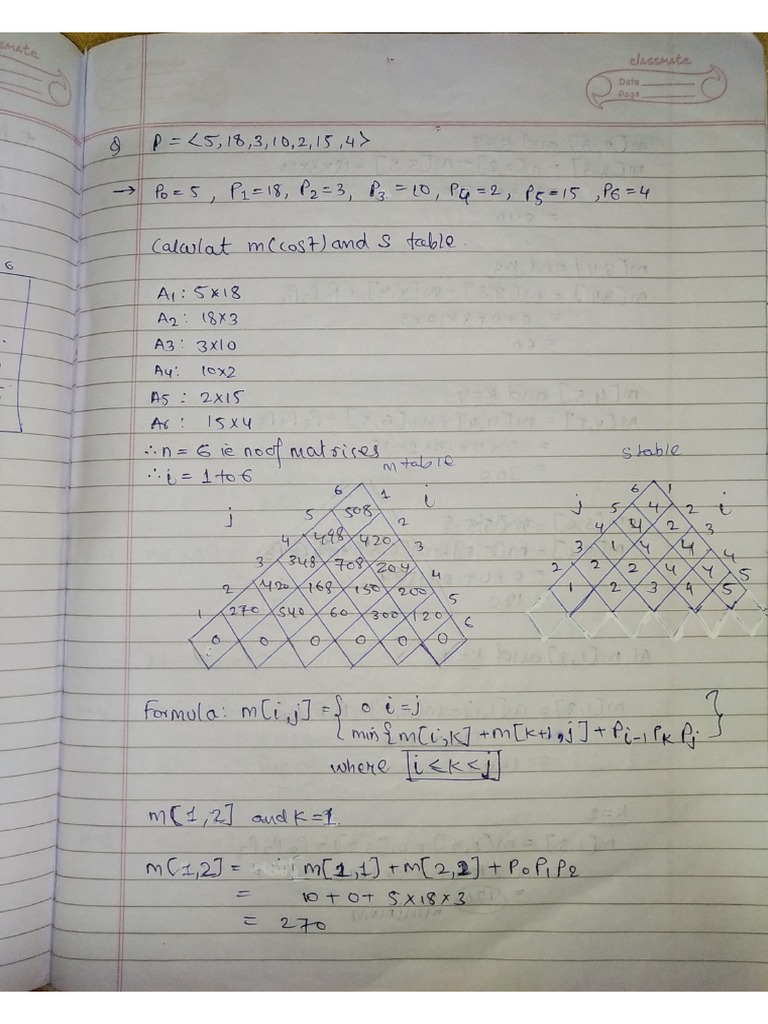 Advanced Algorithm Notes | PDF Advanced Algorithm Notes | PDF