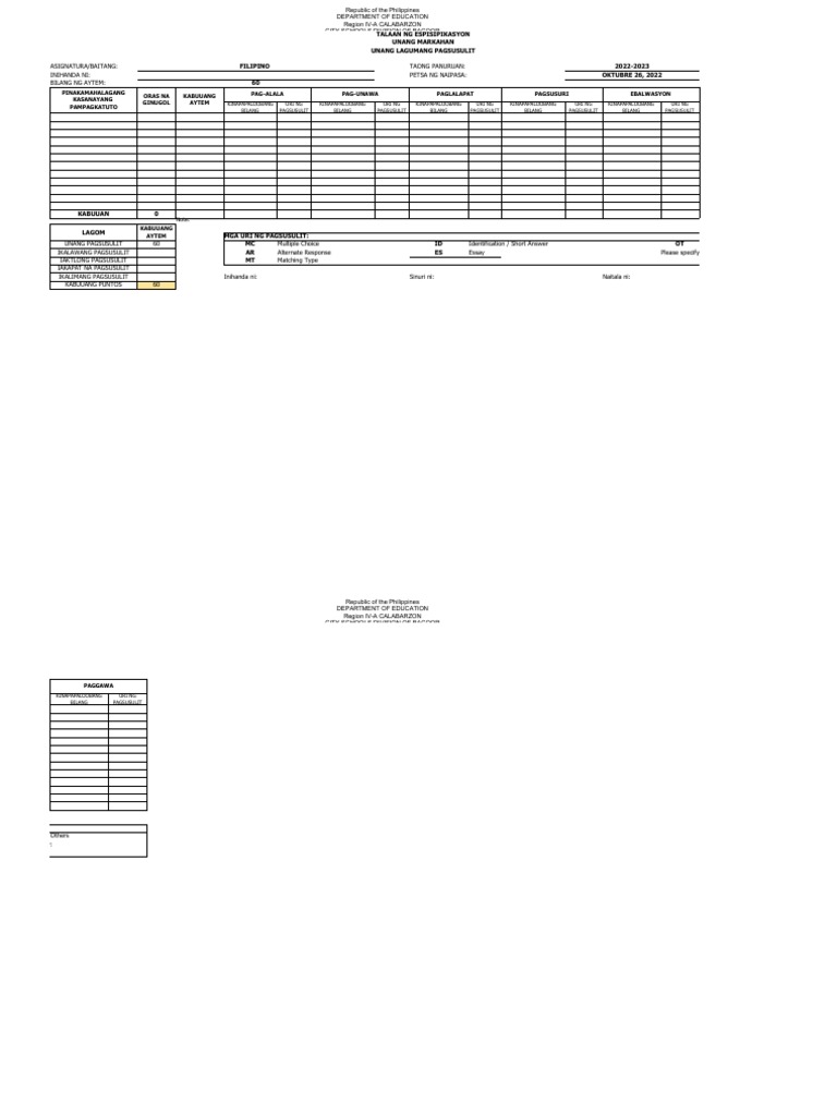 Tos in Filipino | PDF | Polynomial | Applied Mathematics