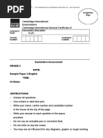 Formal Letter Format Igcse | PDF | Part Of Speech | Linguistic Morphology