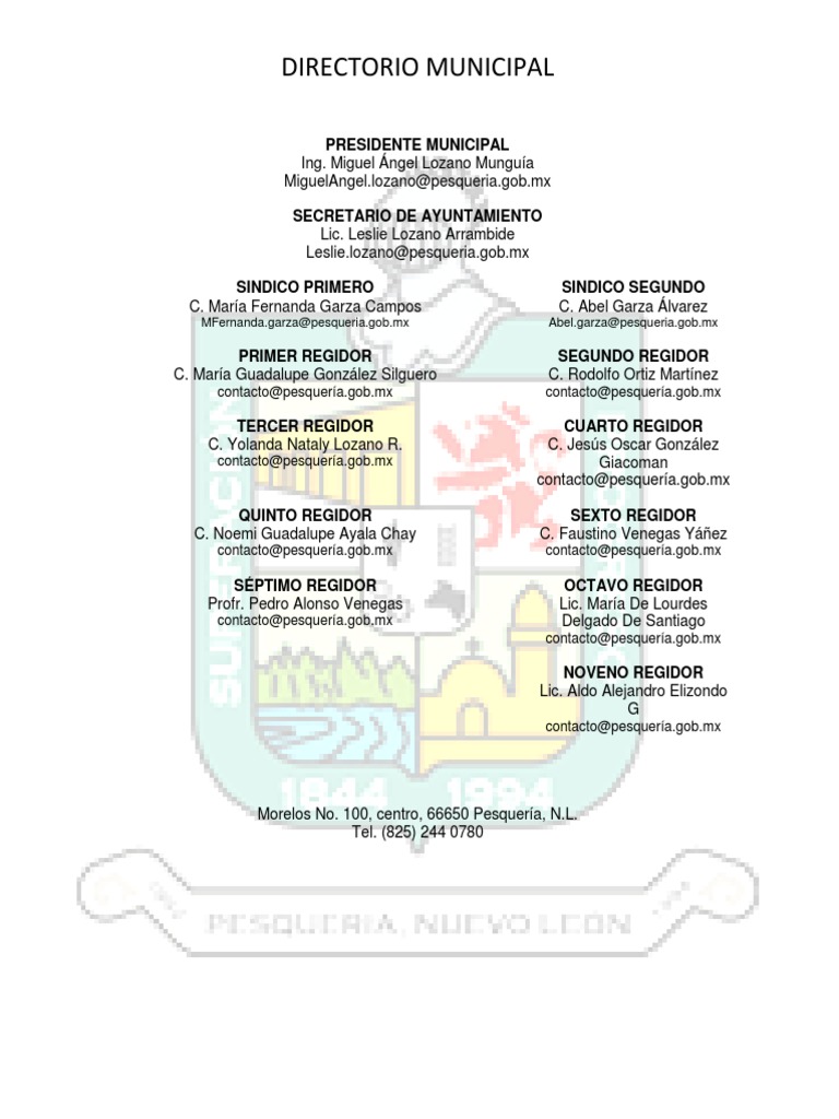 Directorio Actualizado | PDF