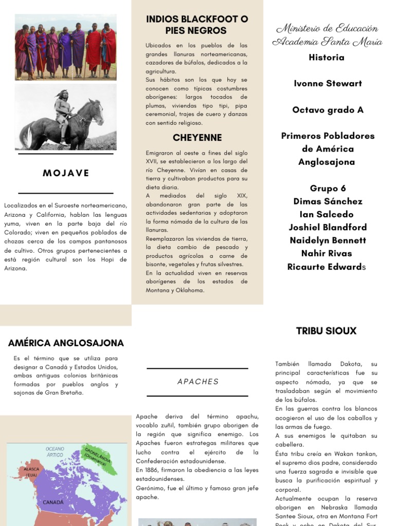 Tribus | PDF | siux | apache