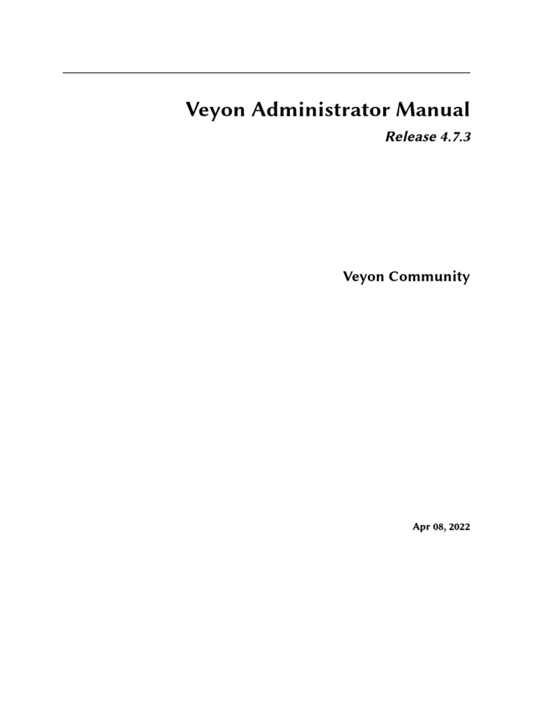 Veyon Admin Manual en - 4.7.3 | PDF | Installation (Computer Programs) | Windows Registry