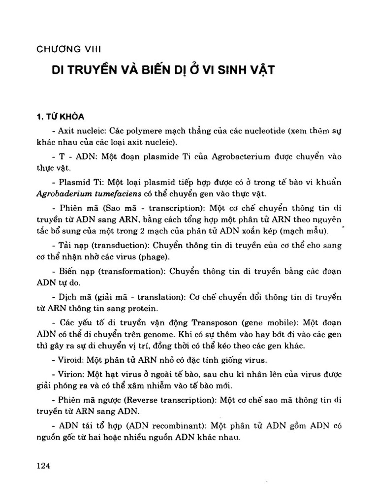 Cơ sở sinh học vi sinh vật | PDF