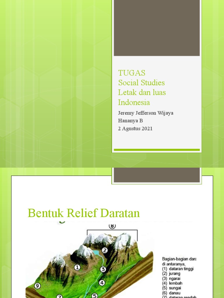 Relief Muka Bumi Indonesia dan Pengelompokan | PDF | Sains & Matematika