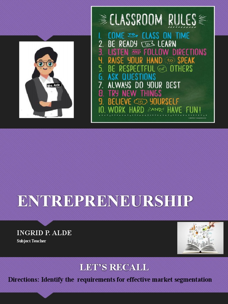Entrep PPT Week4 Module4 1STQTR-1 | PDF | Swot Analysis | Entrepreneurship