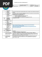 Grade 7 Term 2 Maths Lesson Plan | PDF | Learning | Lesson Plan