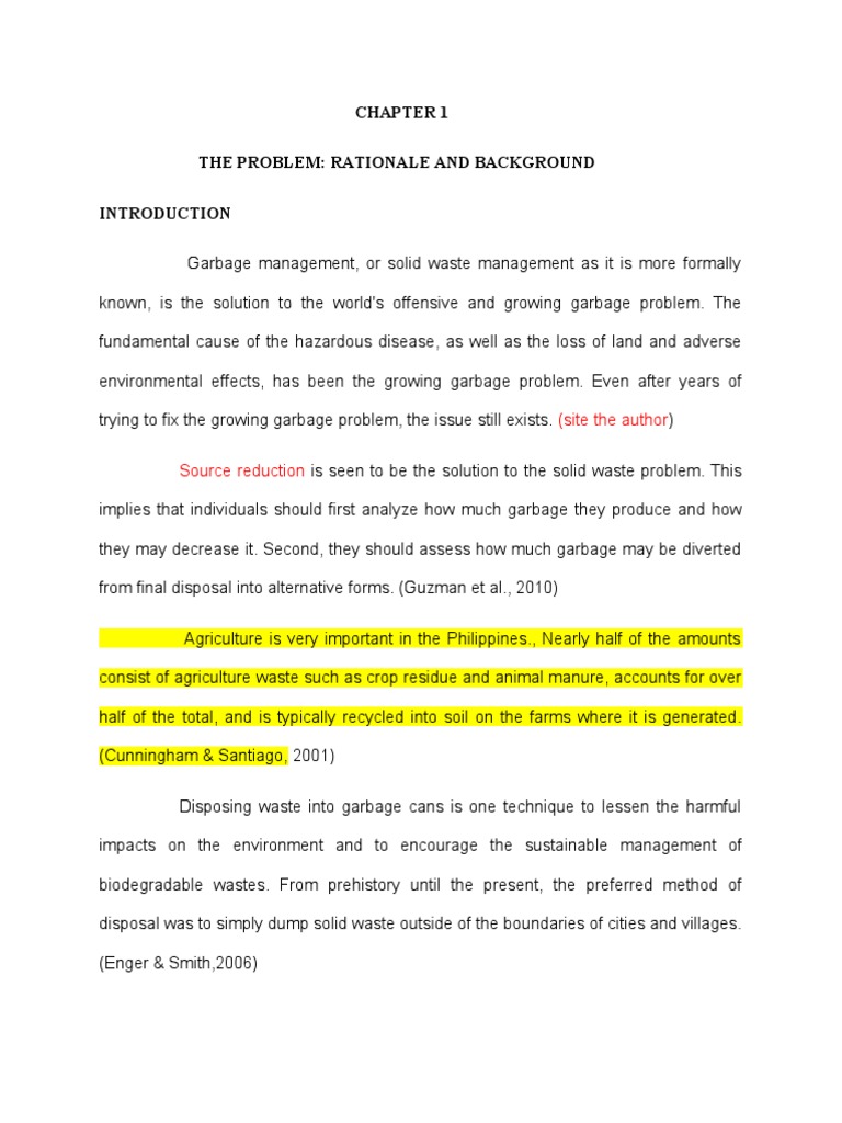 Manufacturing A Biodegradable Multi-Purpose Garbage Can For Waste ...