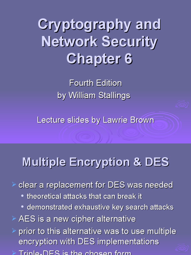 Unit-2 - Triple Des and Modes (Data Encryption Standards (DES) | PDF ...