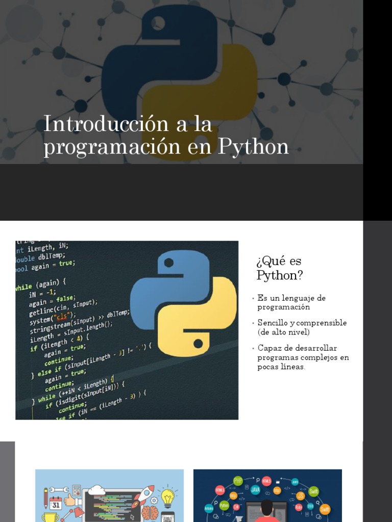 Introducción A La Programación en Python | PDF