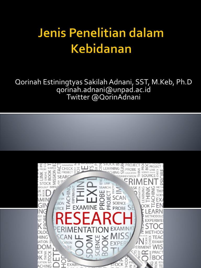 Jenis Penelitian Dalam Kebidanan Pdf Evidence Based Medicine