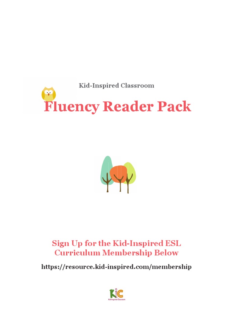 Fluency Reading Passages Pack For English Learners | PDF | English As A ...