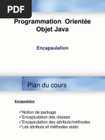 Cours POO Java | PDF | Programmation informatique | Java (Langage de programmation)