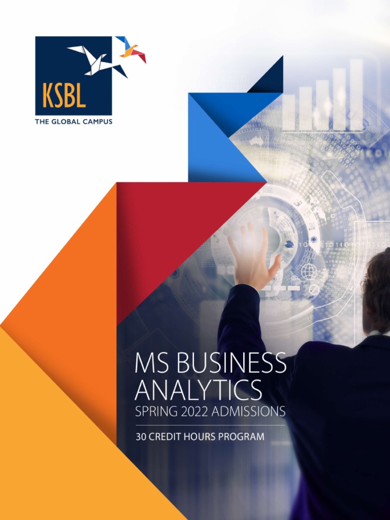 KSBL Msba Fall 2o22 Admissions | PDF
