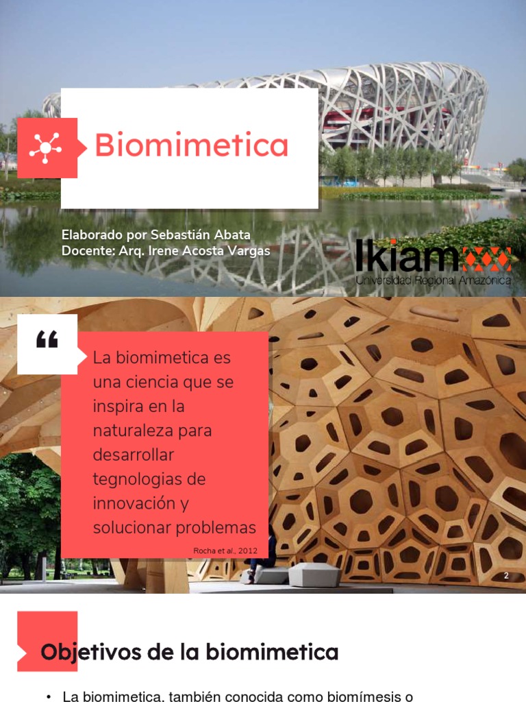 Biomimetica | PDF | Diseño | Naturaleza